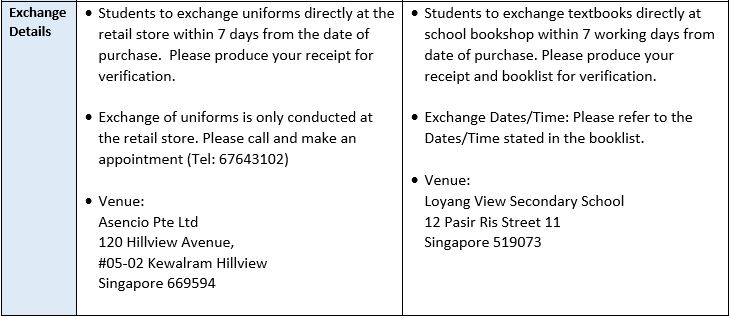 School Vendors (Bookshop, Uniform, Bus)